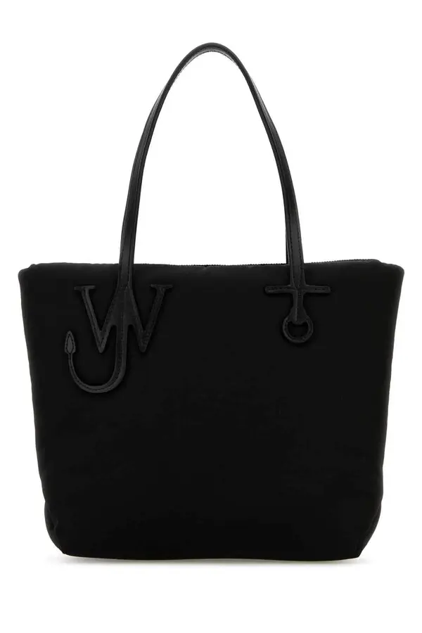 JW Anderson Fabric Anchor Shopping Bag - Black