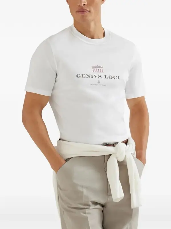 Brunello Cucinelli Crew-neck T-shirt - Multicolor