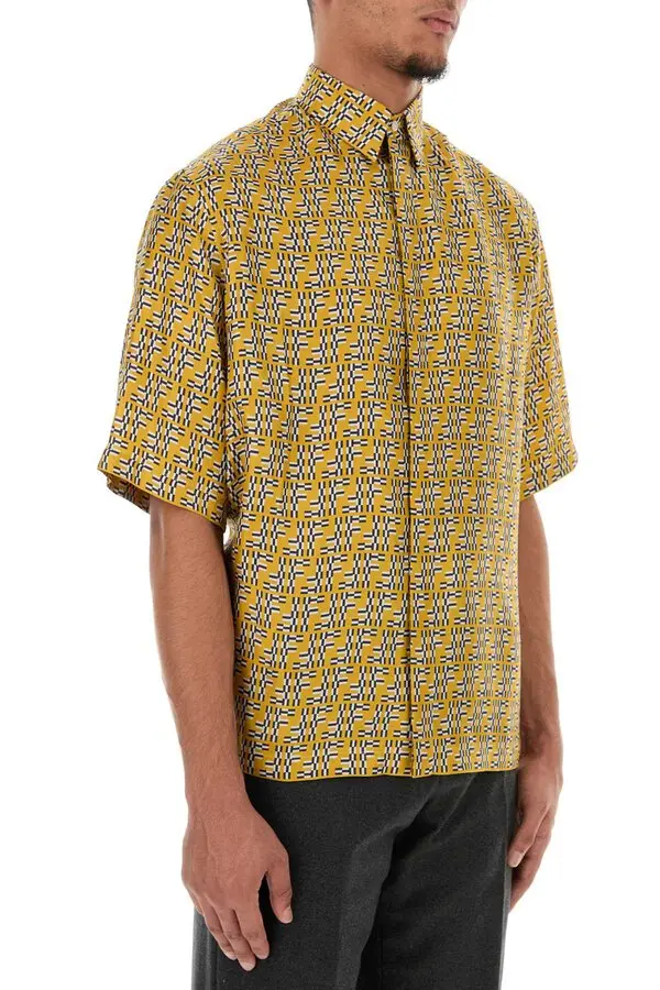 Fendi Printed Silk Shirt - Multicolor