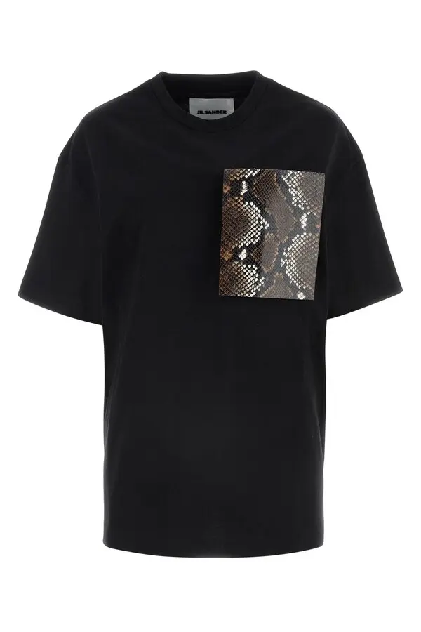 JIL SANDER T-shirt With Pocket Detail - Multicolor