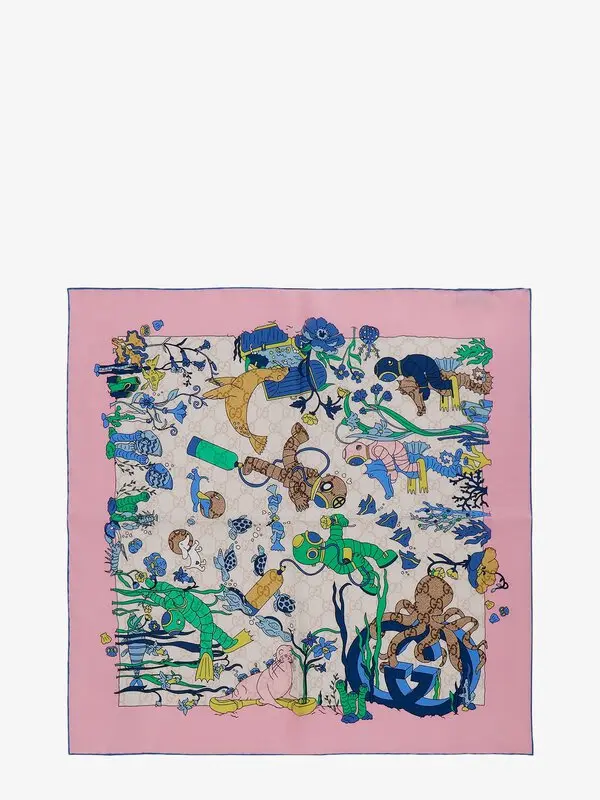 Gucci Silk Foulard - Multicolor