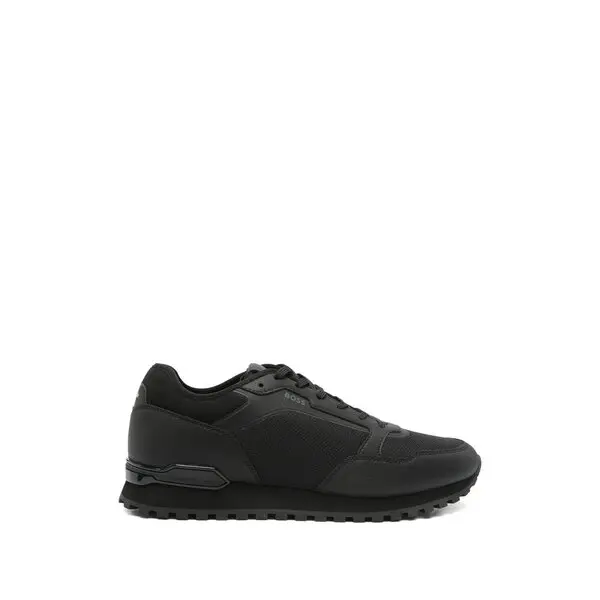 BOSS Panelled Lace-up Low-top Trainers