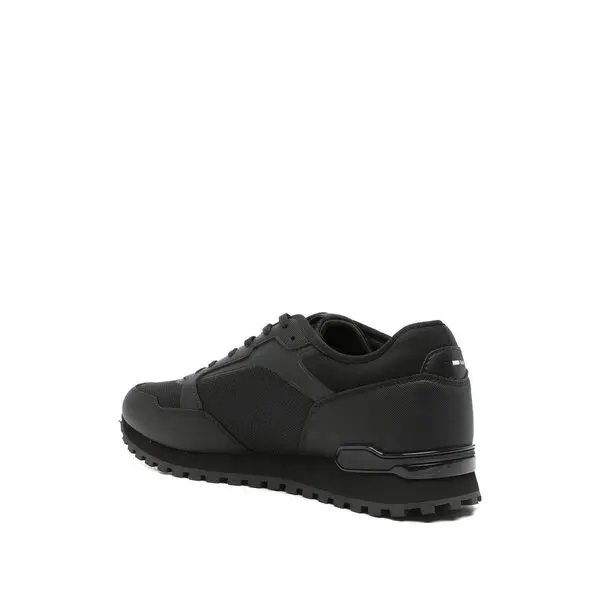 BOSS Panelled Lace-up Low-top Trainers