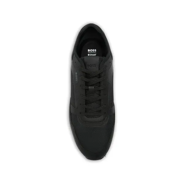 BOSS Panelled Lace-up Low-top Trainers