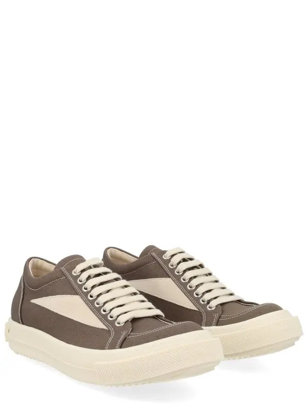 Rick Owens Vintage Canvas Lace-up Sneakers