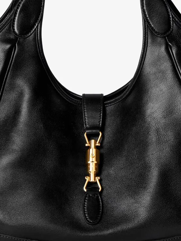 Gucci Leather Shoulder Bag - Black