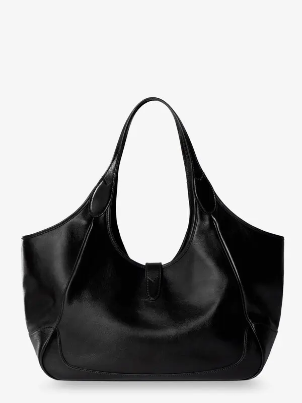 Gucci Leather Shoulder Bag - Black