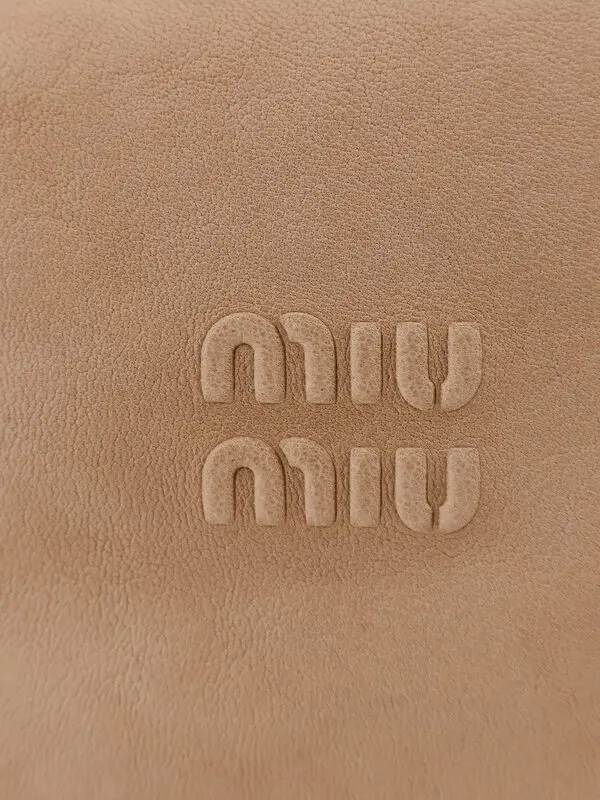 Miu Miu Leather Pouch Handbag