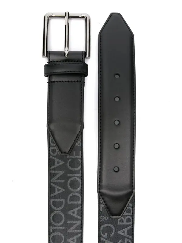 Dolce & Gabbana Belt With Logo Buckle