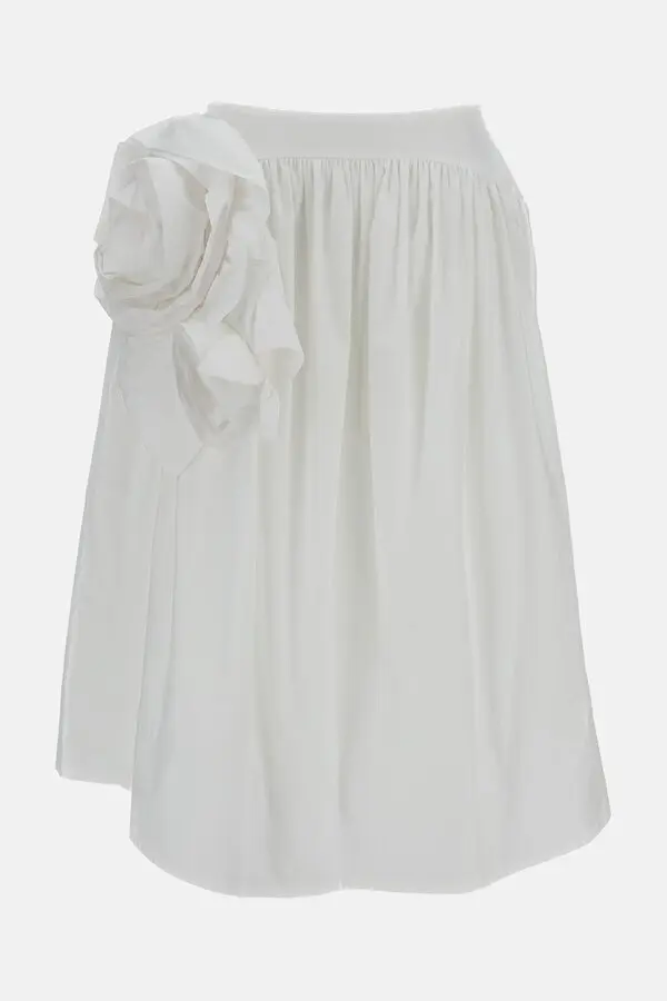 Simone Rocha Pressed Rosette Basque Skirt