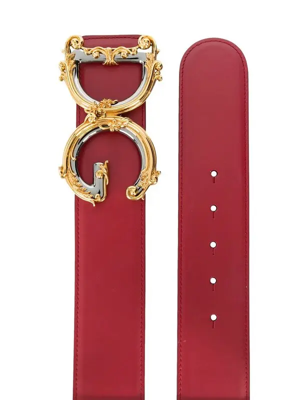 Dolce & Gabbana Belt With Dg Buckle