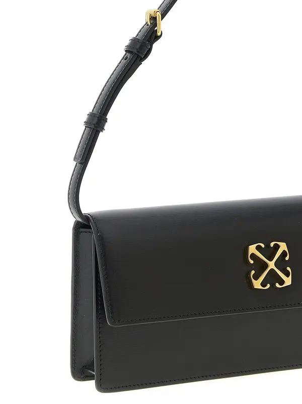 Off-White Jitney 1.0 Shoulder Bag - Black