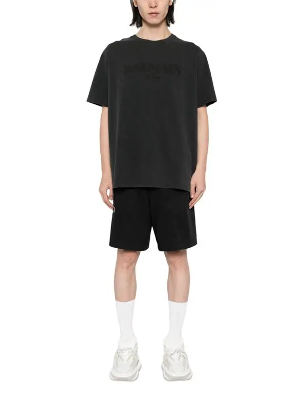 Balmain T-shirt With Vintage Embroidery