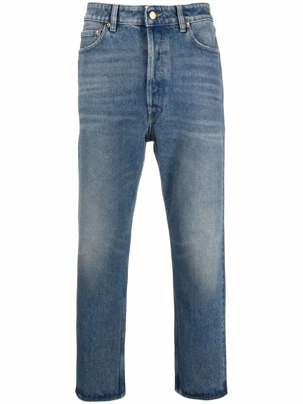 GOLDEN GOOSE Happy Medium Stone Washed Denim Jeans