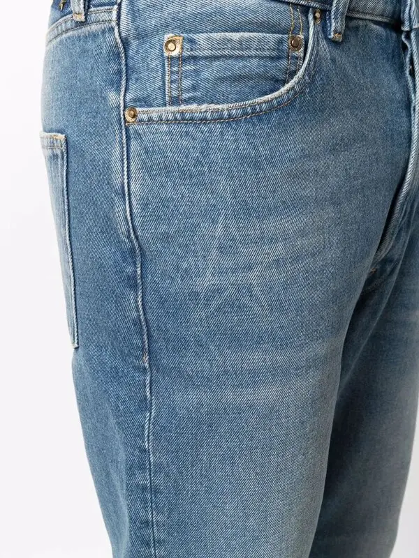 GOLDEN GOOSE Happy Medium Stone Washed Denim Jeans