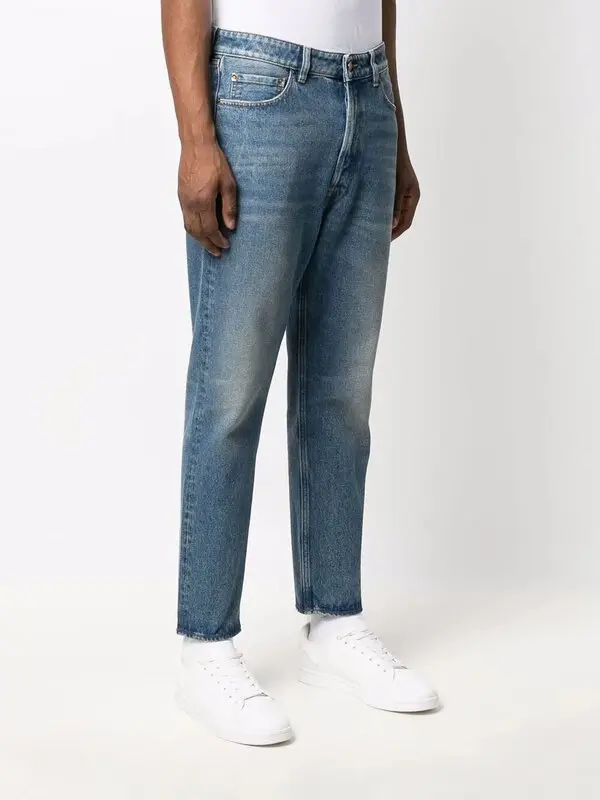 GOLDEN GOOSE Happy Medium Stone Washed Denim Jeans