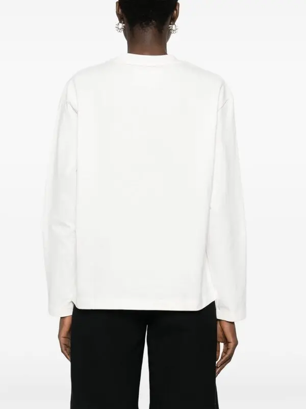 JIL SANDER Logo Print Cotton T-shirt - Multicolor