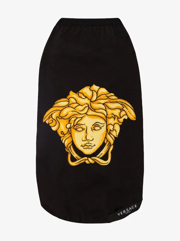 Versace Medusa Print T-shirt - Black