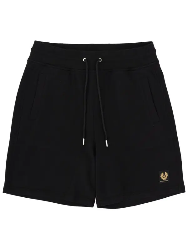 Belstaff Logo Detail Shorts - Black
