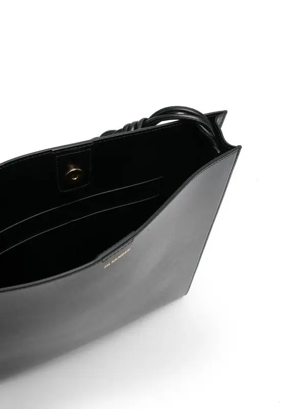 JIL SANDER Medium Leather Tangle Shoulder Bag