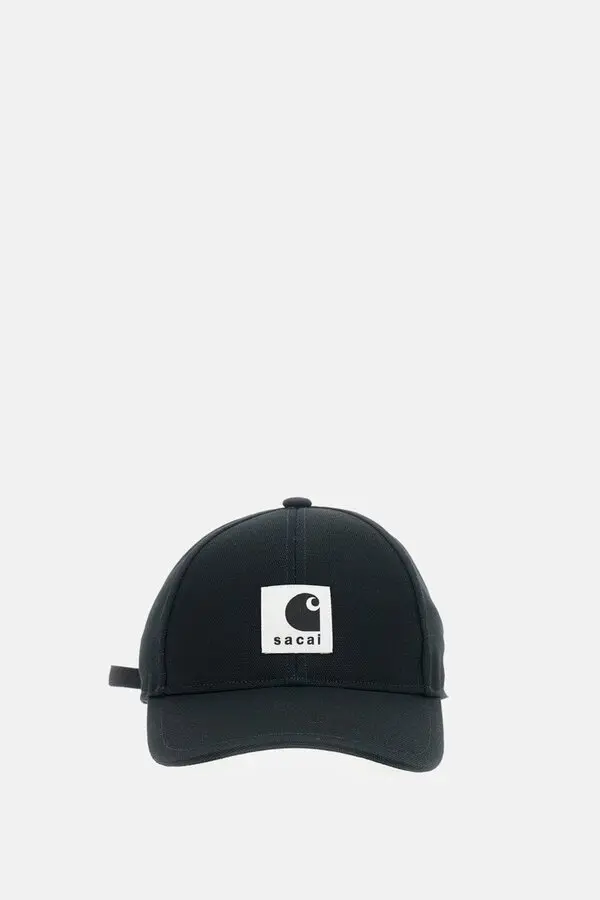 Sacai X Carhartt Wip Canvas Baseball Cap - Multicolor