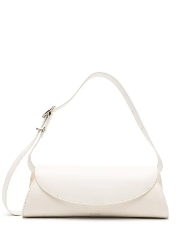 JIL SANDER Small Cannolo Leather Shoulder Bag - Multicolor