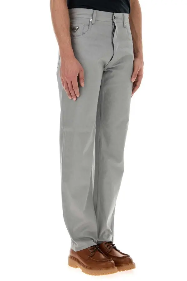 Prada Grey Denim Jeans - Gray