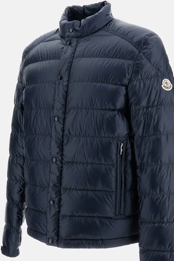 Moncler Padded Quilted Jacket With Zip Pockets