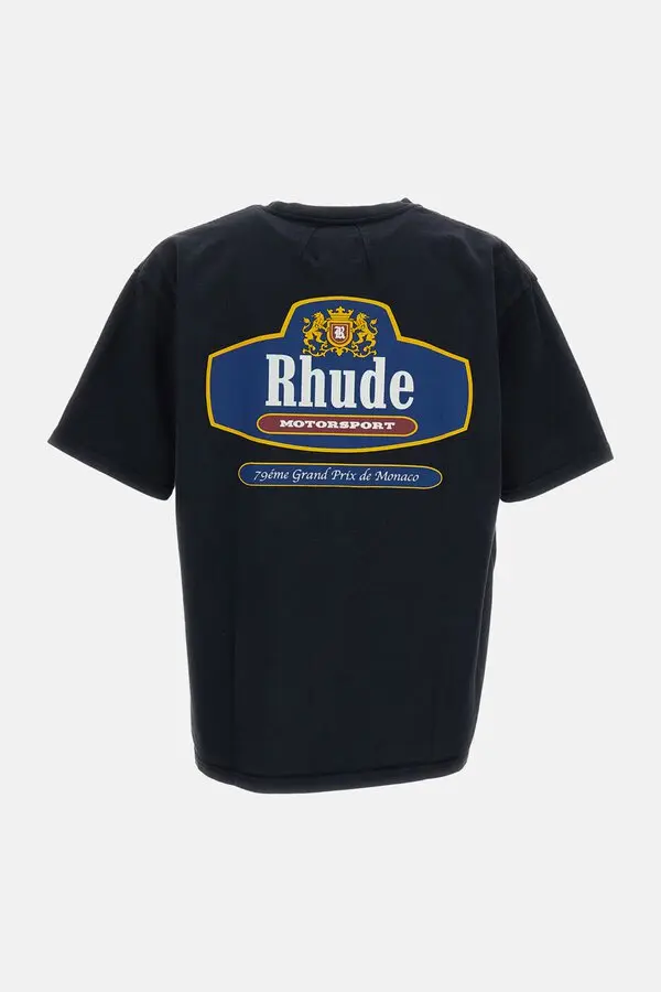Rhude Racing Crest Tee - Multicolor