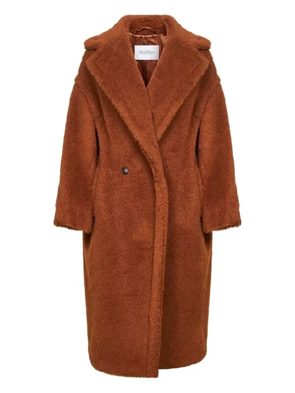 Max Mara Teddy Girl Wool Coat - Multicolor
