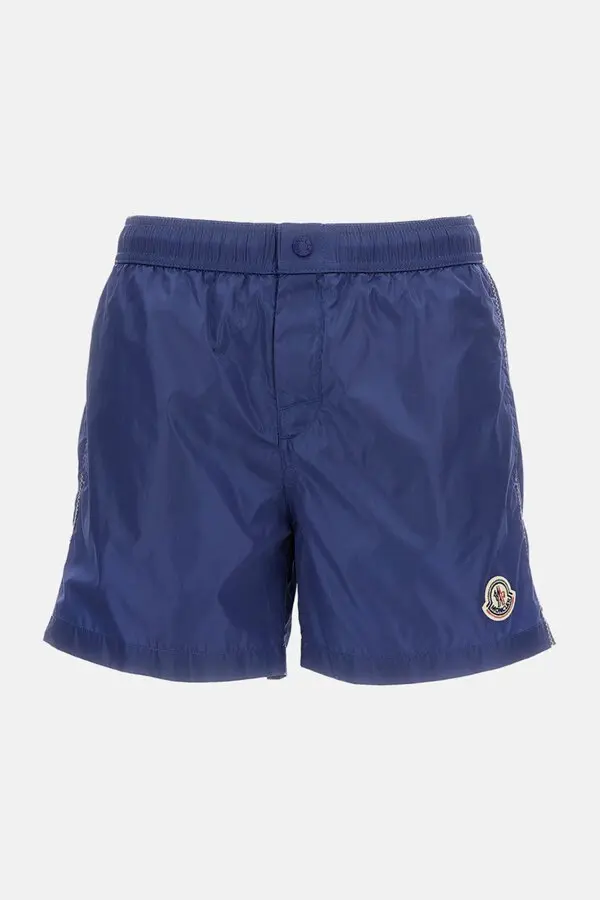Moncler Technical Fabric Swim Shorts - Multicolor