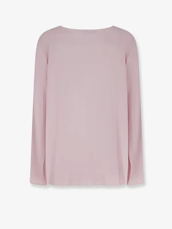 Max Mara Stretch Silk Shirt - Multicolor