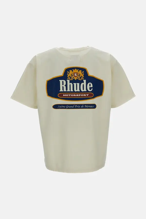 Rhude Racing Crest Tee - Multicolor