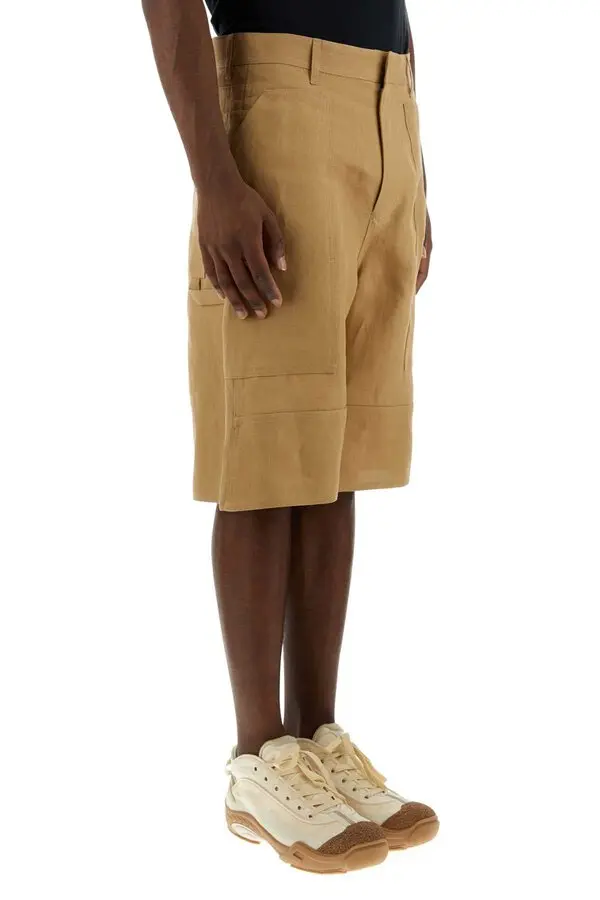 Fendi Paper Bermuda Shorts - Brown