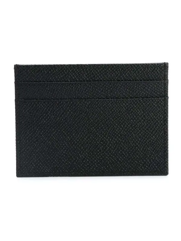 Dolce & Gabbana Card Holder With Logo - Black
