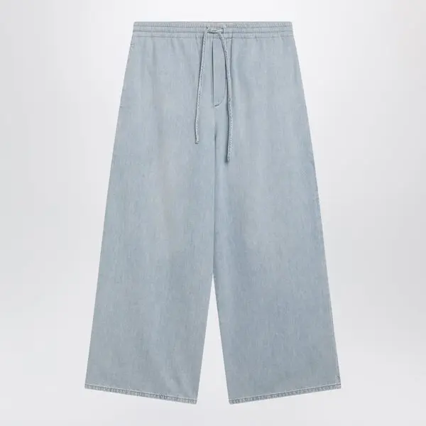 Loewe Washed Denim Drawstring Trousers