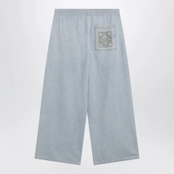 Loewe Washed Denim Drawstring Trousers