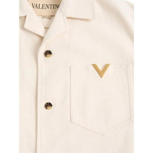 Valentino Garavani Neutrals Shirts