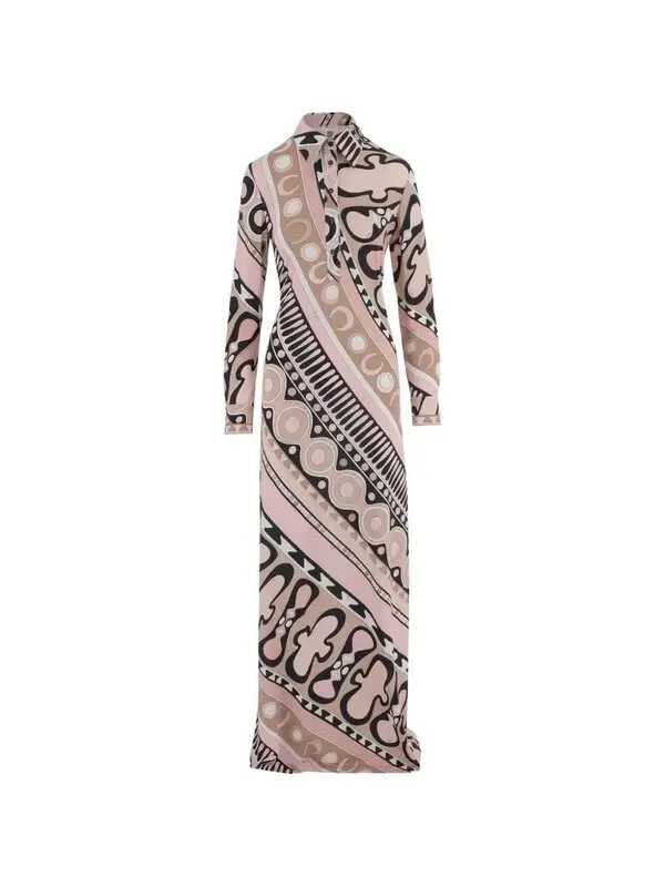 Emilio Pucci Printed Viscose Dress