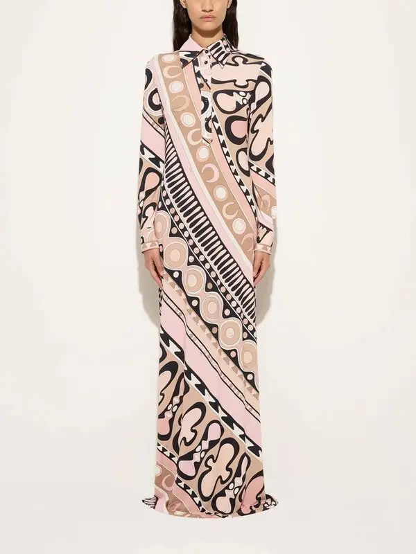 Emilio Pucci Printed Viscose Dress