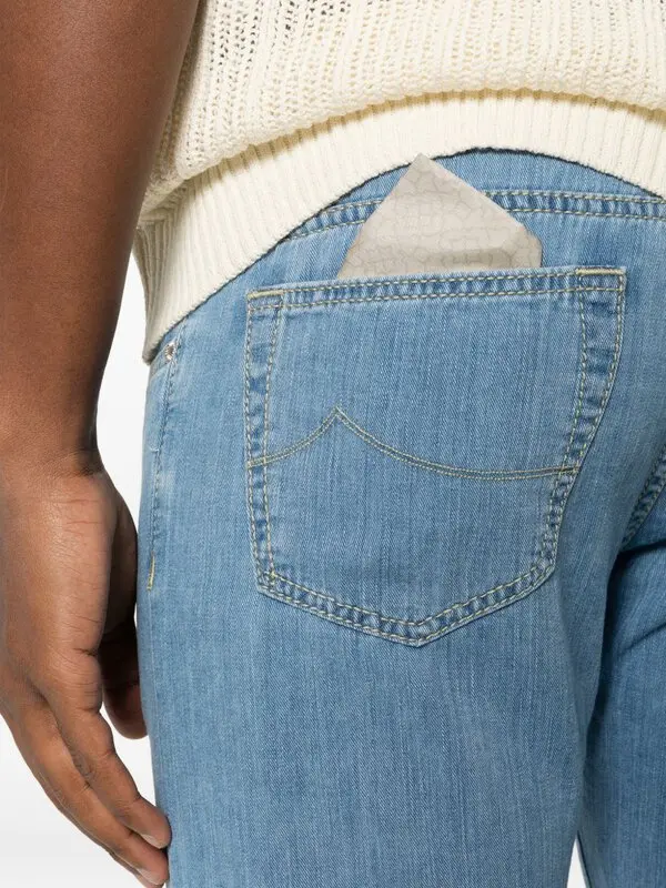 Jacob Cohen Slim Fit Denim Jeans - Multicolor