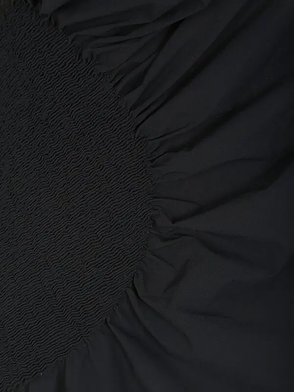 Issey Miyake Eye Of The Bean" Asymmetrical Draped Shirt
