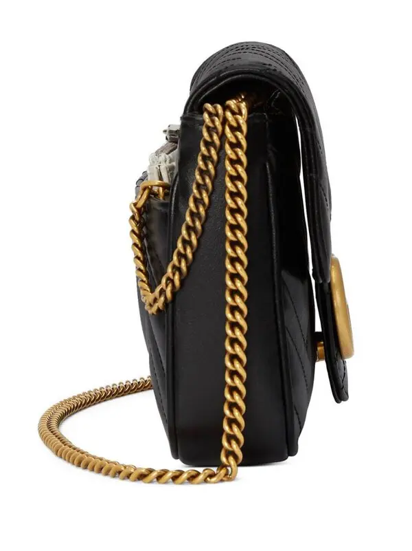 Gucci Gg Marmont Leather Mini Bag - Multicolor