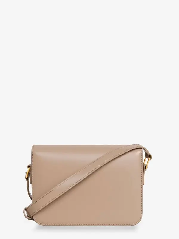 Celine Teen Triomphe Leather Crossbody Bag - Multicolor