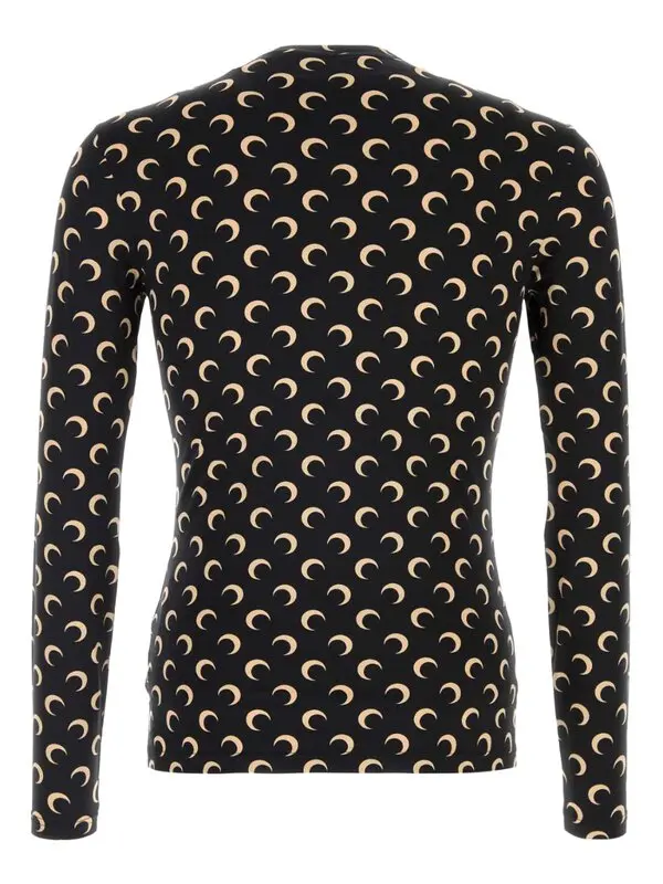 MARINE SERRE Moon Crewneck Top