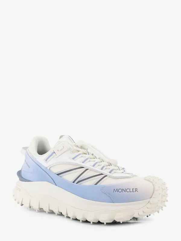 Moncler Trailgrip Sneakers In Technical Fabric And Mesh With Side Lettering Logo - Multicolor