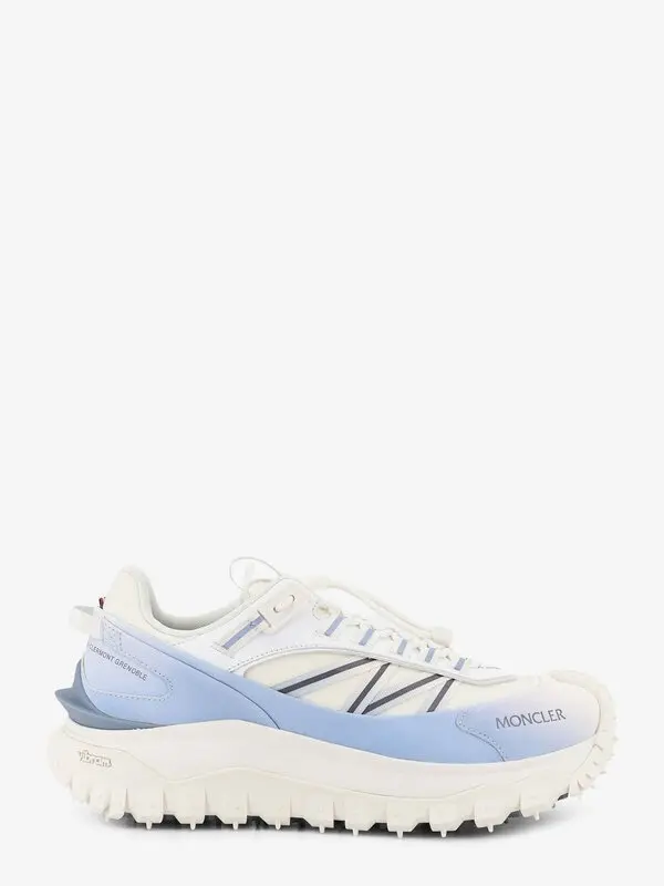 Moncler Trailgrip Sneakers In Technical Fabric And Mesh With Side Lettering Logo - Multicolor