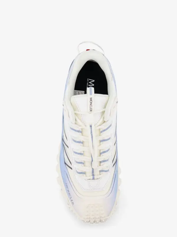 Moncler Trailgrip Sneakers In Technical Fabric And Mesh With Side Lettering Logo - Multicolor