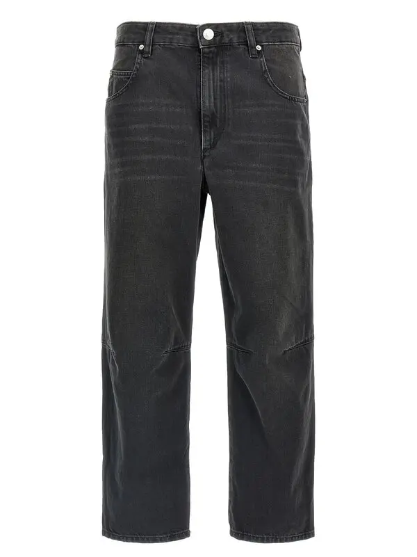 Isabel Marant Étoile Janet Jeans - Black