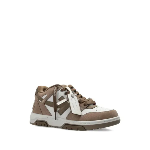 Off-White Low-top Suede Trainers - Brown